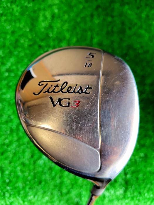 Yahoo!オークション - 特価 Titleist VG3 2011 フェアウェイ 5W 18°