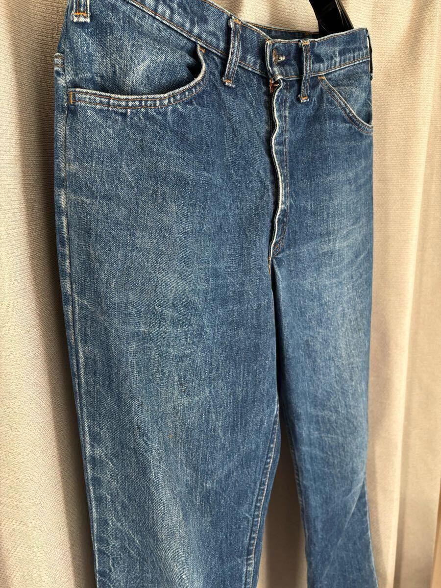 良色 70's USA製 Levis リーバイス 646 1976年 2月 刻印10 w36 良色 70's USA製 Levis リーバイス 646 1976年 2月 刻印10 w36