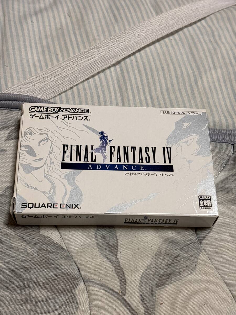 Yahoo!オークション - GBAソフト ファイナルファンタジーIV ADVANCE 箱...
