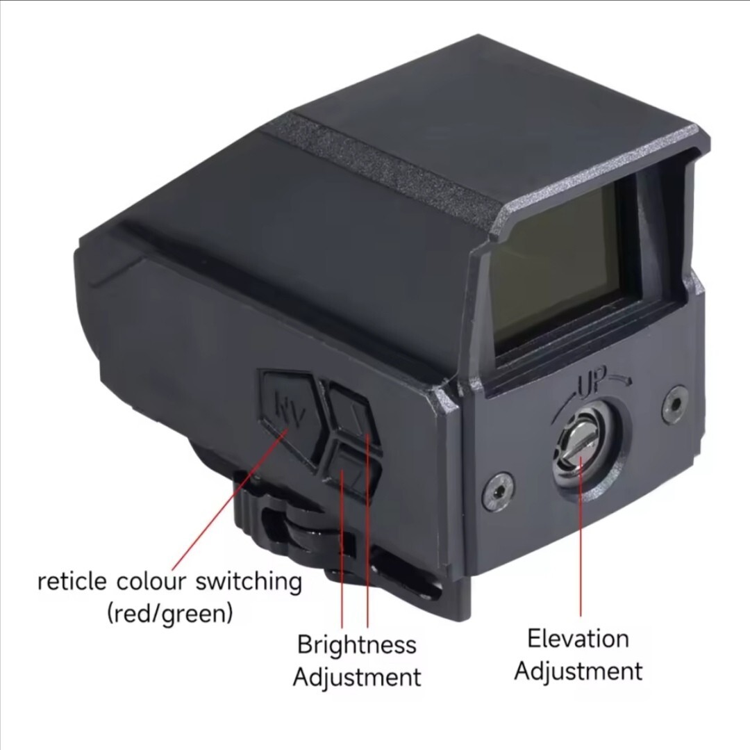 Yahoo!オークション - 559 ホログラフィック レッド グリーン ドットサ...