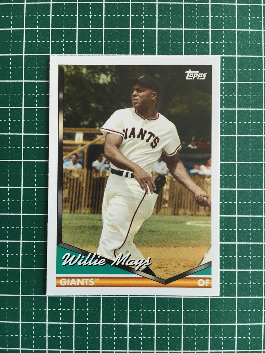 Yahoo!オークション - TOPPS MLB 2024 ARCHIVES #270 WILLIE MAYS[NE...