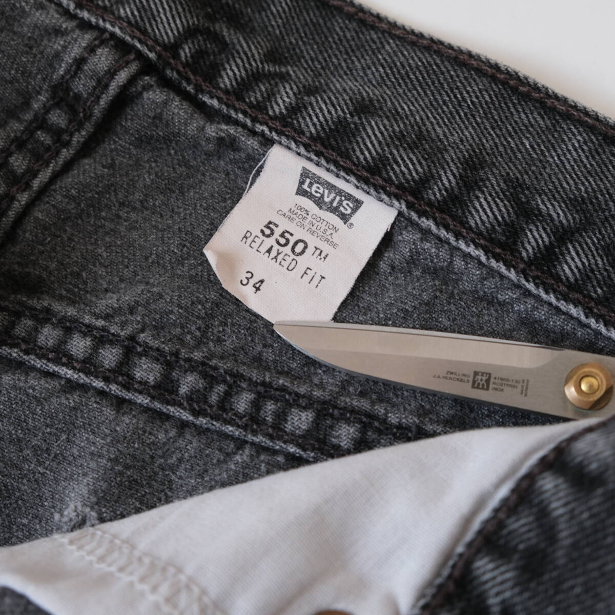90s【 Levis 550 】リーバイス USA製 ビンテージ ブラック 90s【 Levis 550 】リーバイス USA製 ビンテージ ブラック