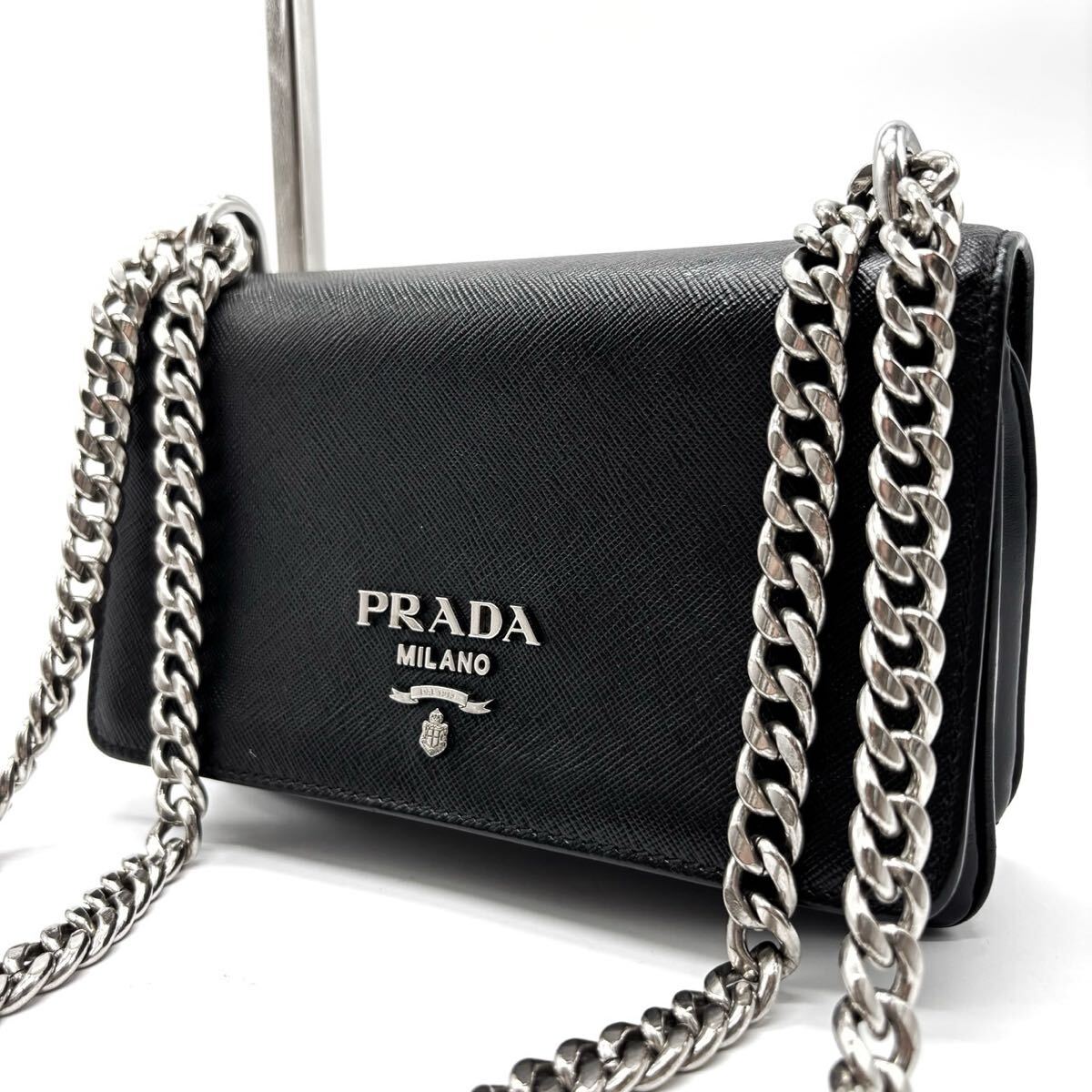 1円【最高級】PRADA プラダ ショルダーバッグ トート フラップ 1円【最高級】PRADA プラダ ショルダーバッグ トート フラップ
