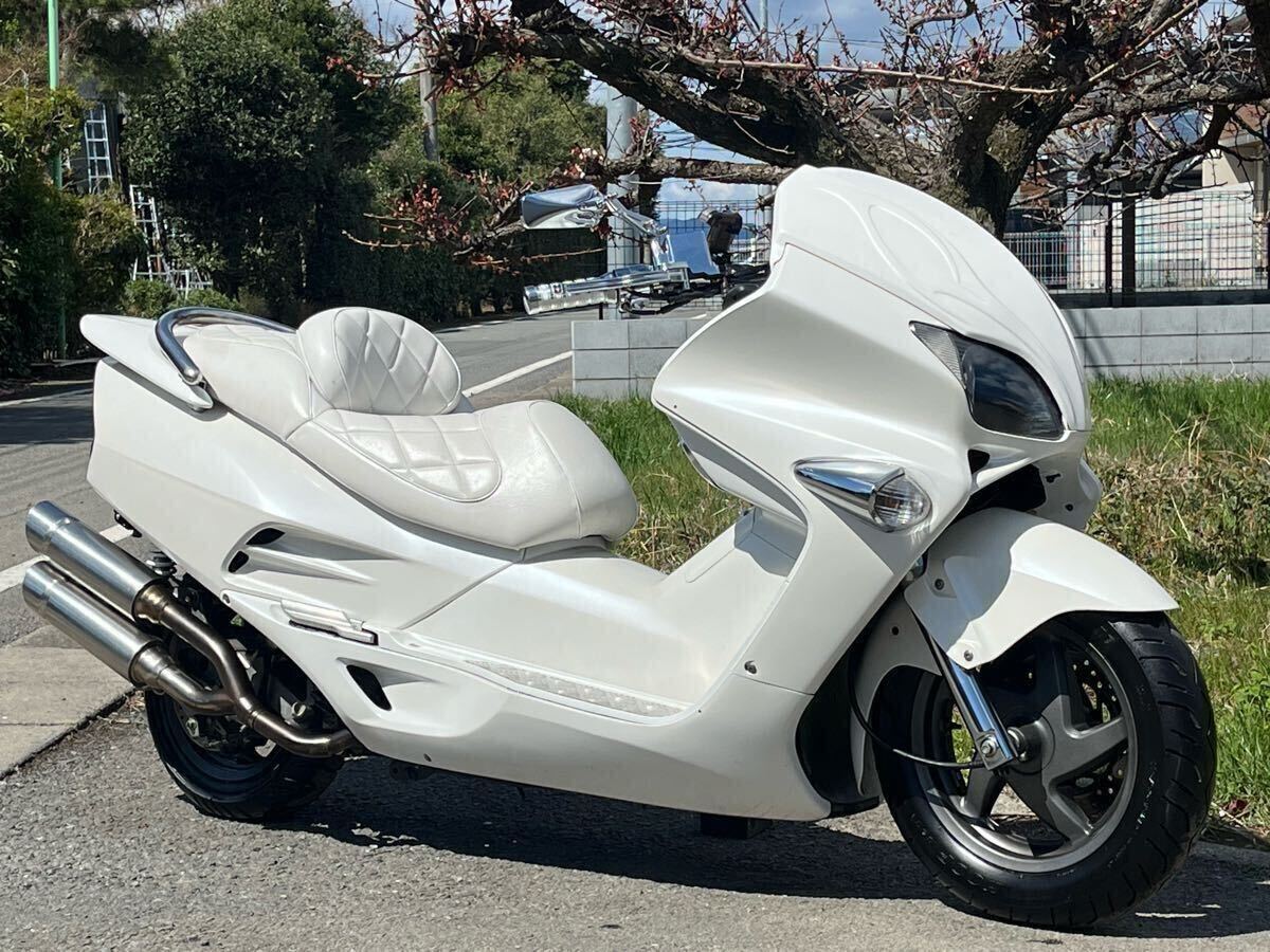 Yahoo!オークション - フォルツァ250 MF06 実働ベース 書類鍵あり ビッ...