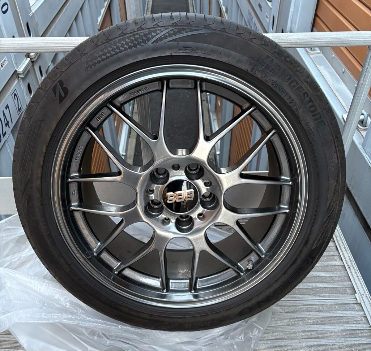 Yahoo!オークション - BBS RGR 18インチ RG700 18×8.5J インセット36 ...