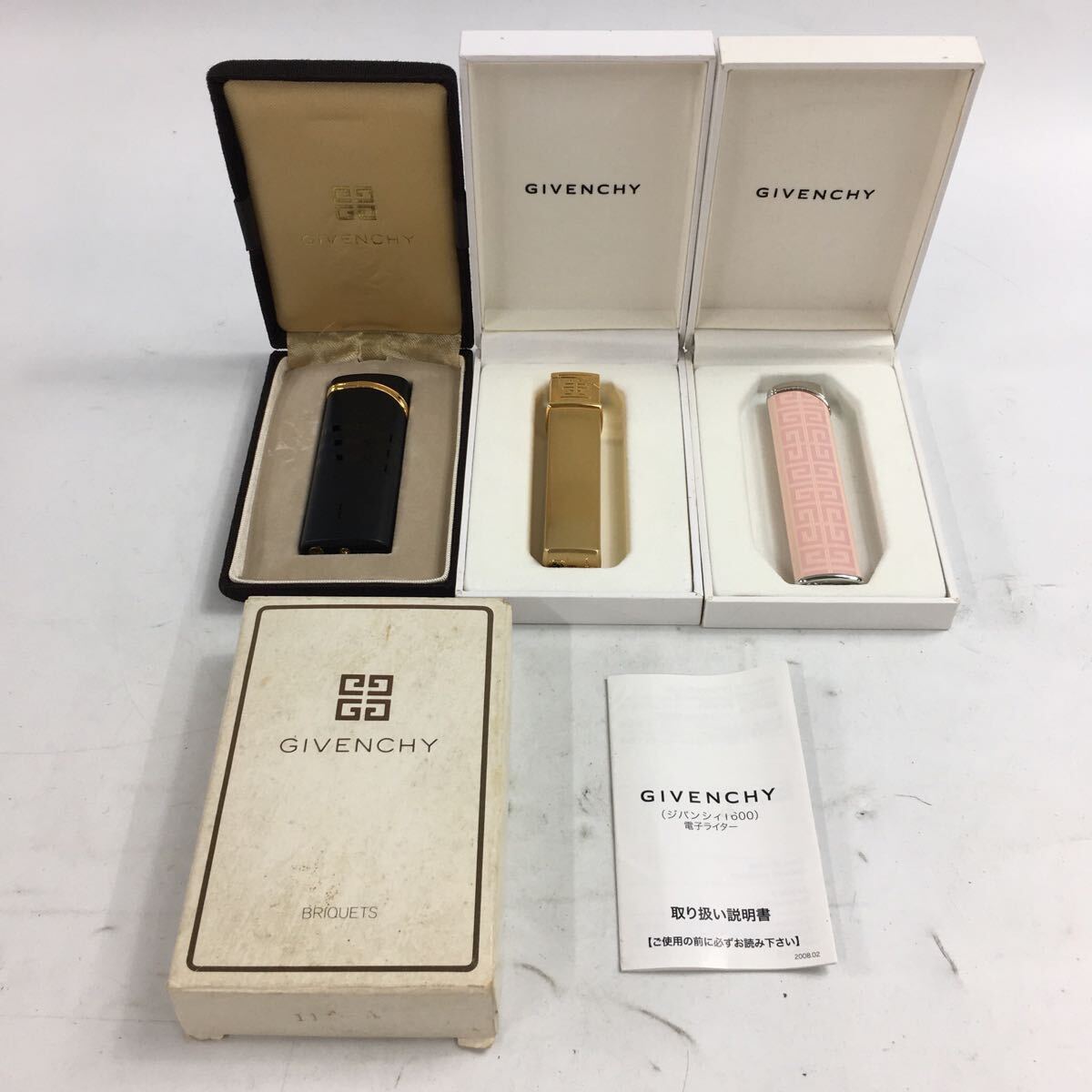 ☆F03322/GIVENCHY ジバンシィ/ガスライター/ピンク×シルバー ☆F03322/GIVENCHY ジバンシィ/ガスライター/ピンク×シルバー