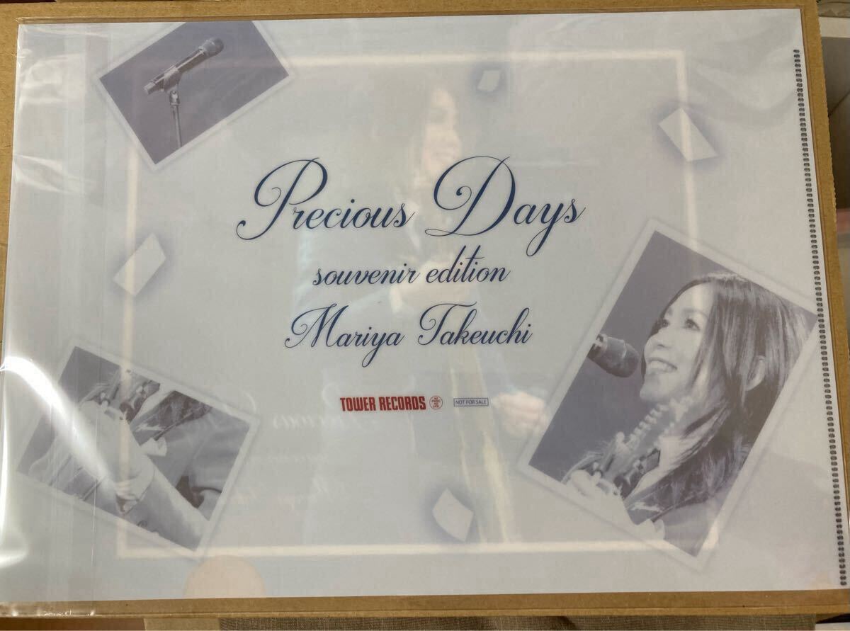 Yahoo!オークション - 新品 竹内まりや Precious Days A4 クリアファイ...