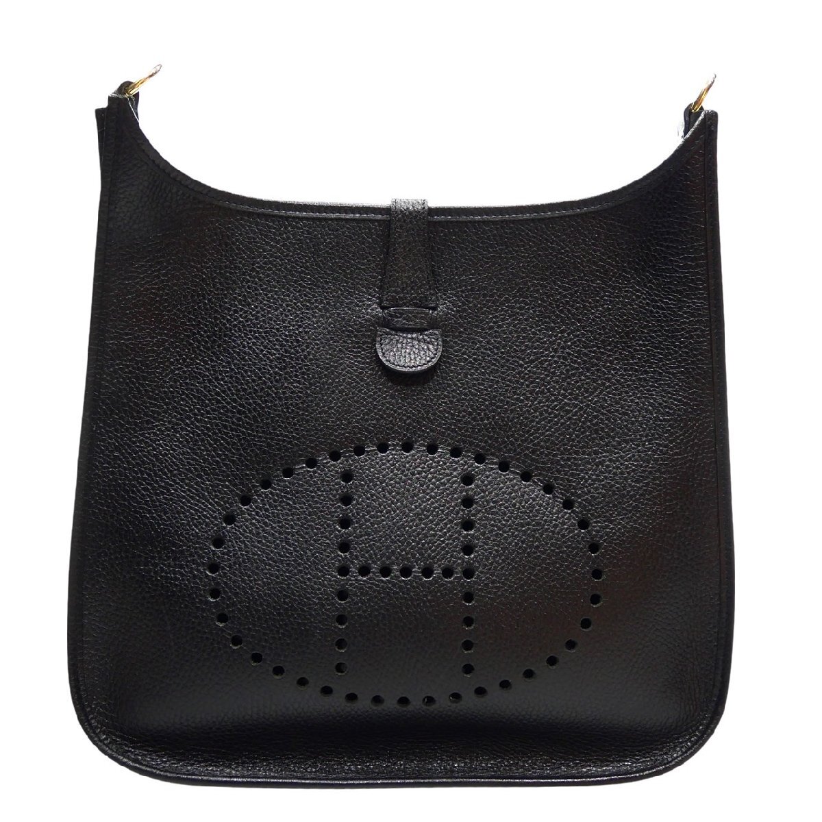 1円スタート HERMS エルメス エヴリン1 アン GM B刻 1998年 ショルダーバッグ トリヨンクレマンス ブラック ノワール 黒 エブリン(エブリン)｜売買されたオークション情報 ...