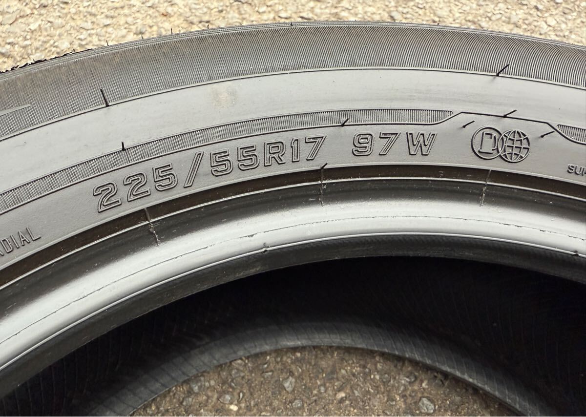 Yahoo!オークション - 2023年製 225/55R17 ダンロップ ENASAVE RV505 ...