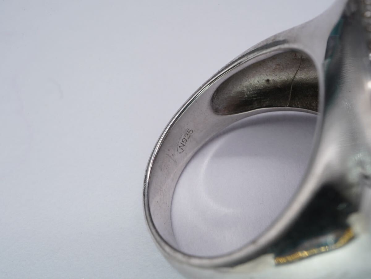 Yahoo!オークション - 【747】14号 N925 SILVER シルバー スピネル ア...