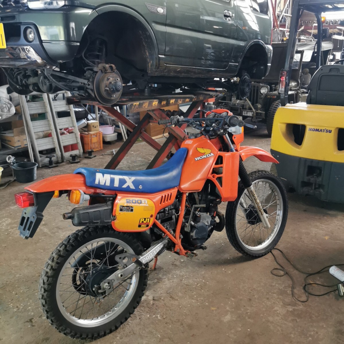 Yahoo!オークション - MTX 200R ホンダ