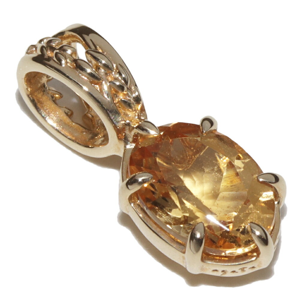 Yahoo!オークション - アガット ペンダントトップ K10YG シトリン 2WAY