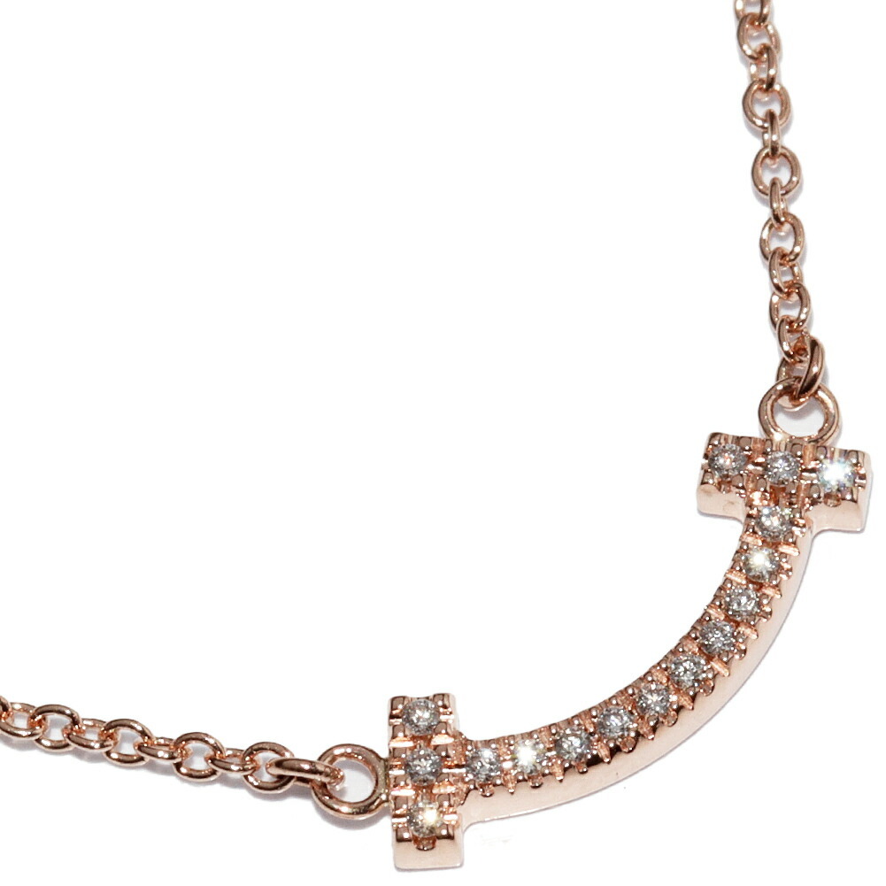 Yahoo!オークション - ティファニー ペンダントネックレス K18PG ダイ...