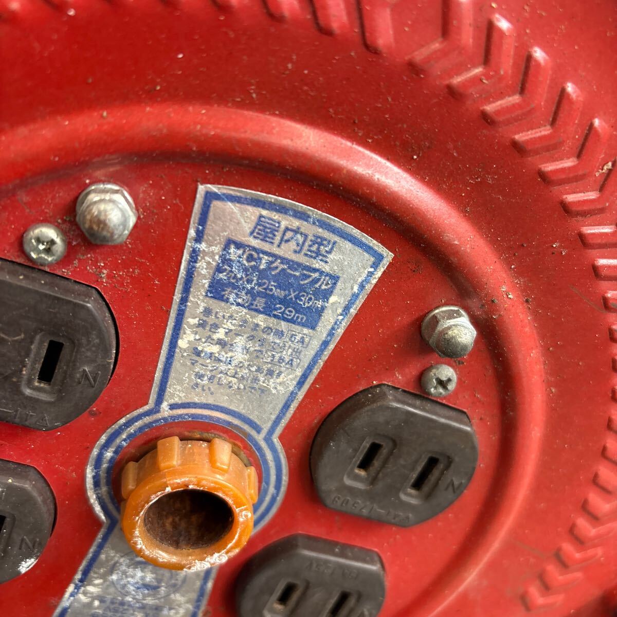 Yahoo!オークション - HATAYA ハタヤ VCTケーブル S-30型 29m 電工ドラ...