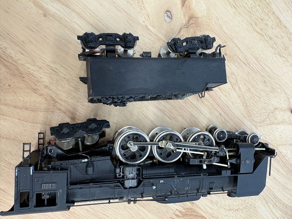 Yahoo!オークション - 鉄道模型 HOゲージ C621 蒸気機関車 ジャンク