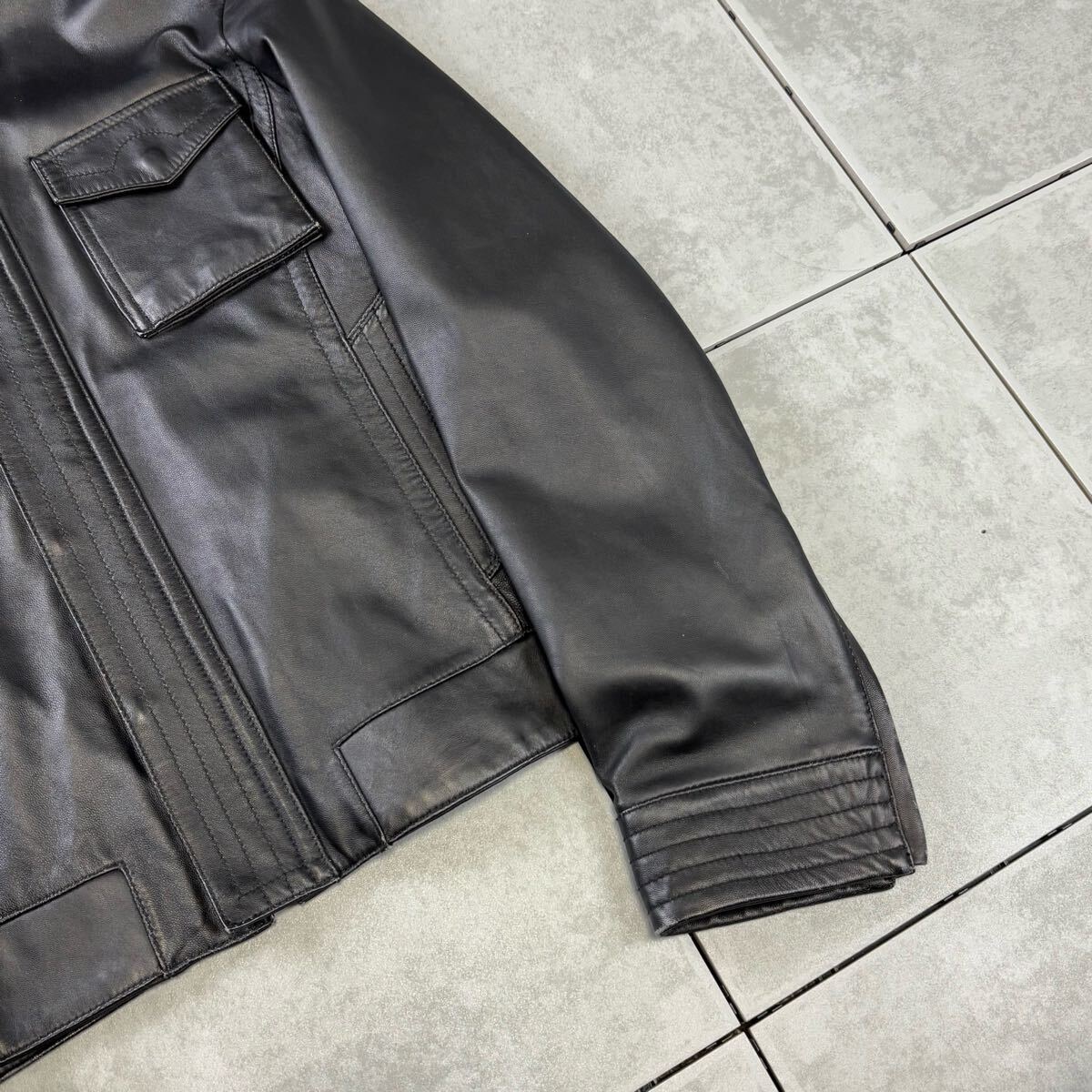 00s comme ca ism Gimmick Leather m65 military Jacket archive 00s comme ca ism Gimmick Leather m65 military Jacket archive