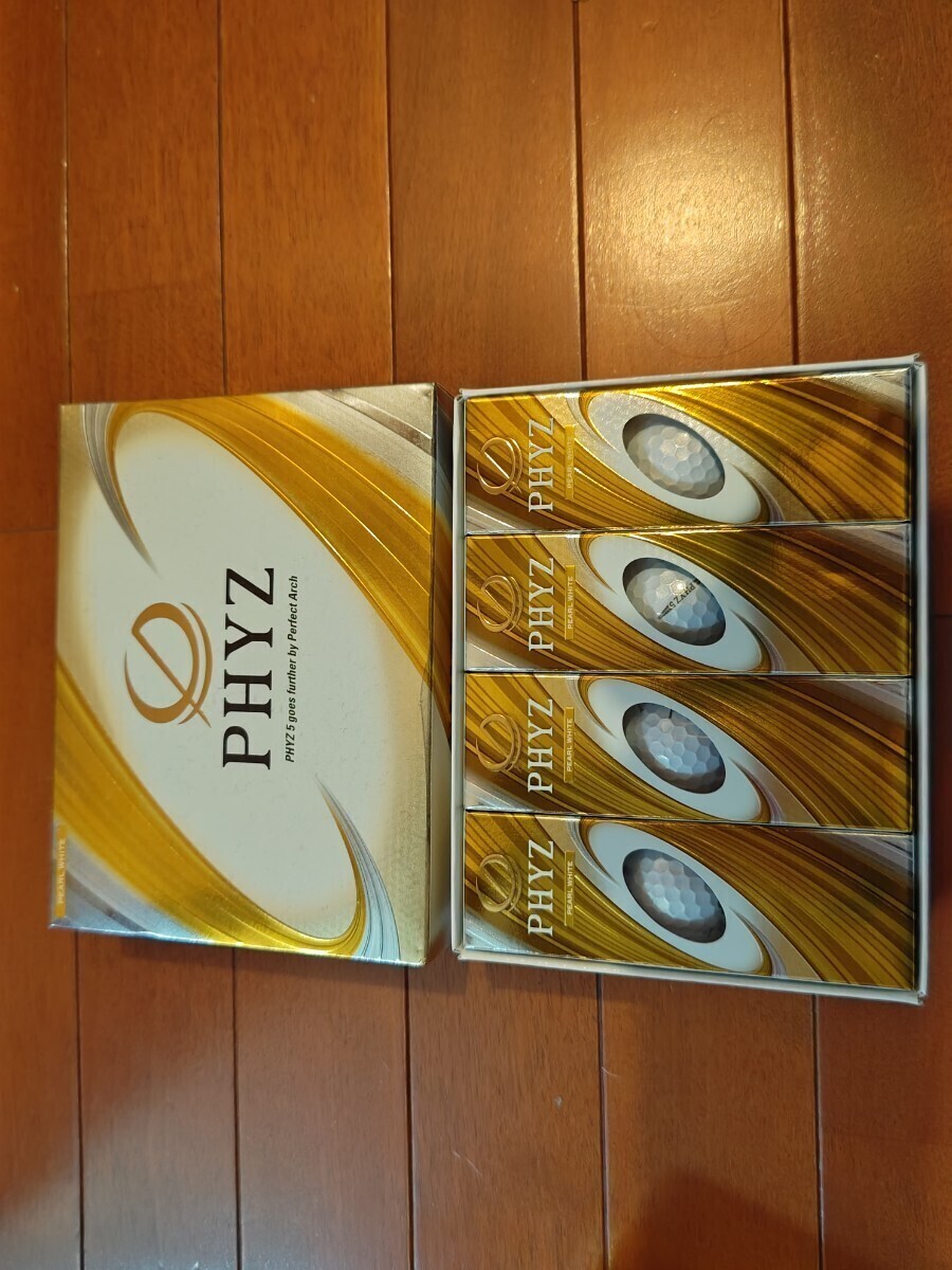 Yahoo!オークション - 【高級ゴルフボール】PHYZ イエロー 2ダースセッ...