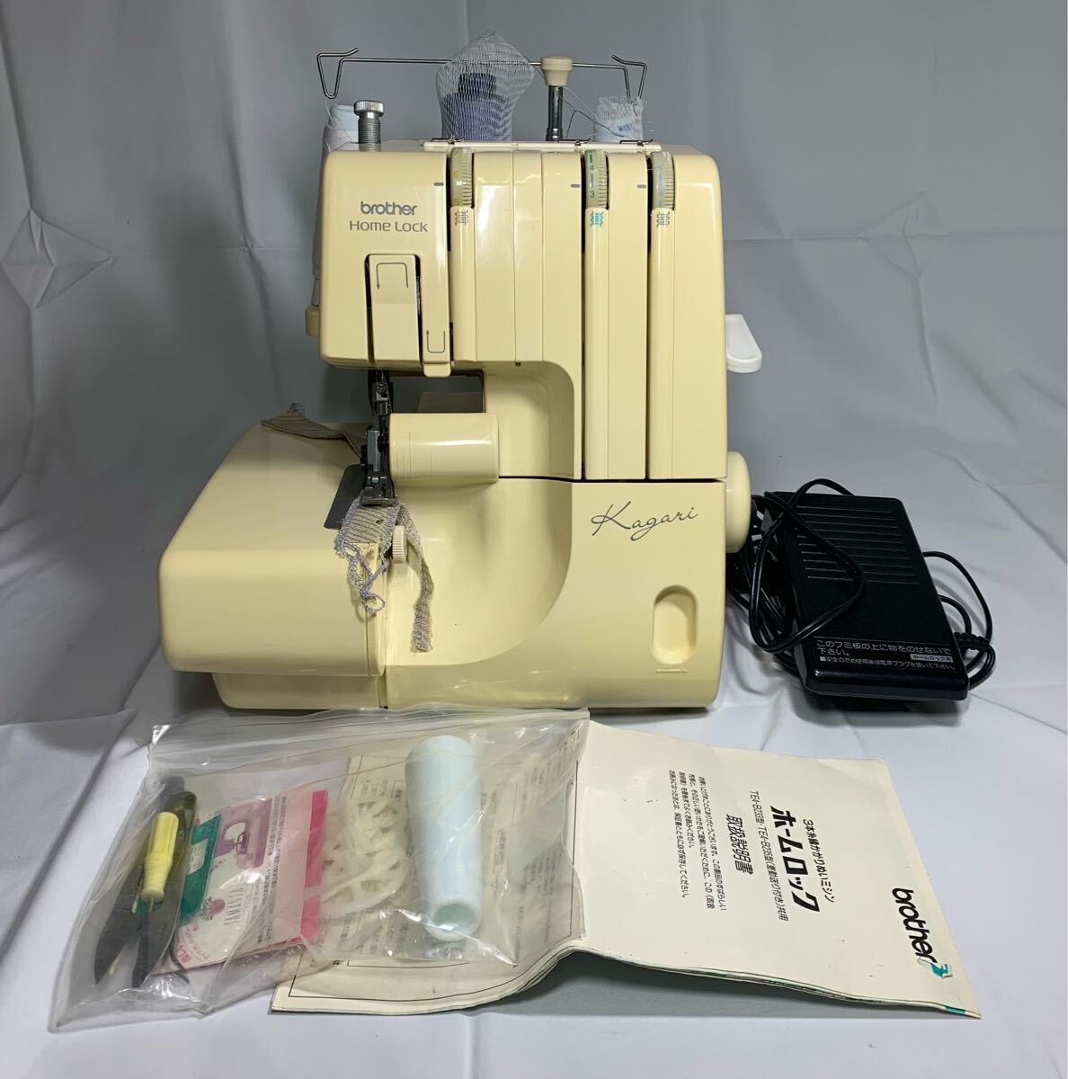 Yahoo!オークション - brother ロックミシン TE4-B233 ブラザー ホーム...