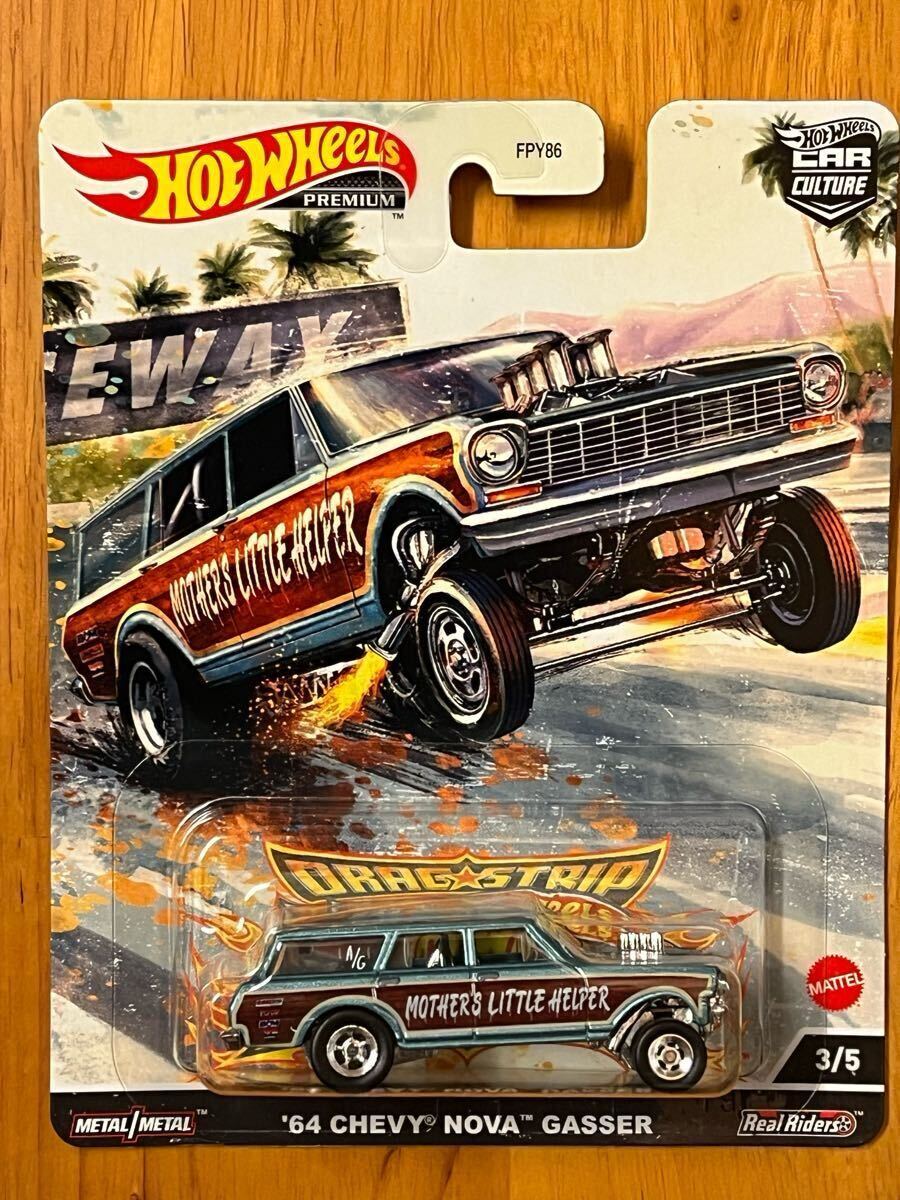 Yahoo!オークション - HW ‘64 CHEVY NOVA GASSER シェビー ノバ ギャ...