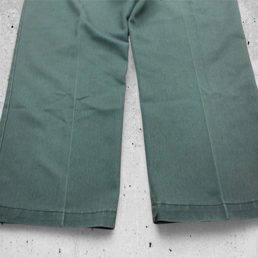 古着 80s USA製 DICKIES W38×L30 WORK PANTS GREEN ディッキーズ 古着 80s USA製 DICKIES W38×L30 WORK PANTS GREEN ディッキーズ