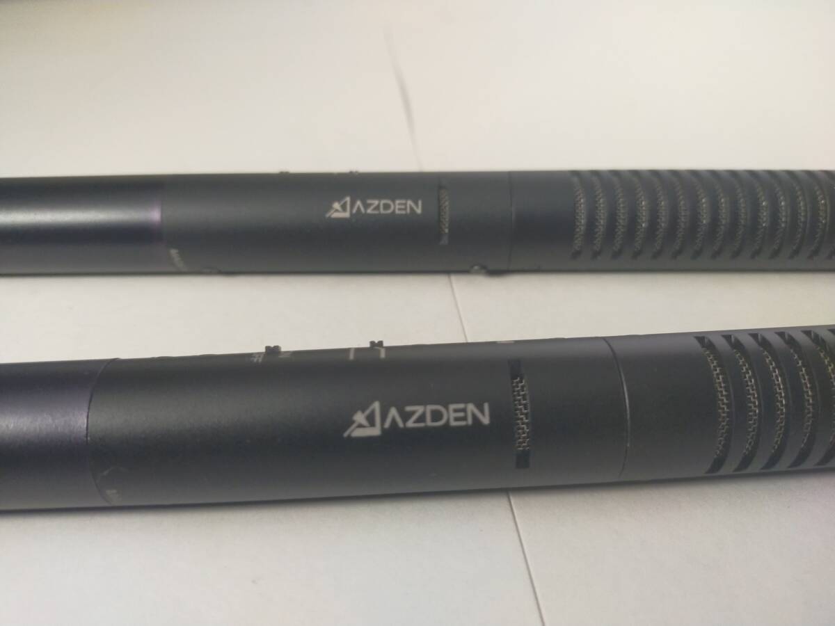 Yahoo!オークション - AZDEN マイク SGM-100 2本セット 美品 動作確認...