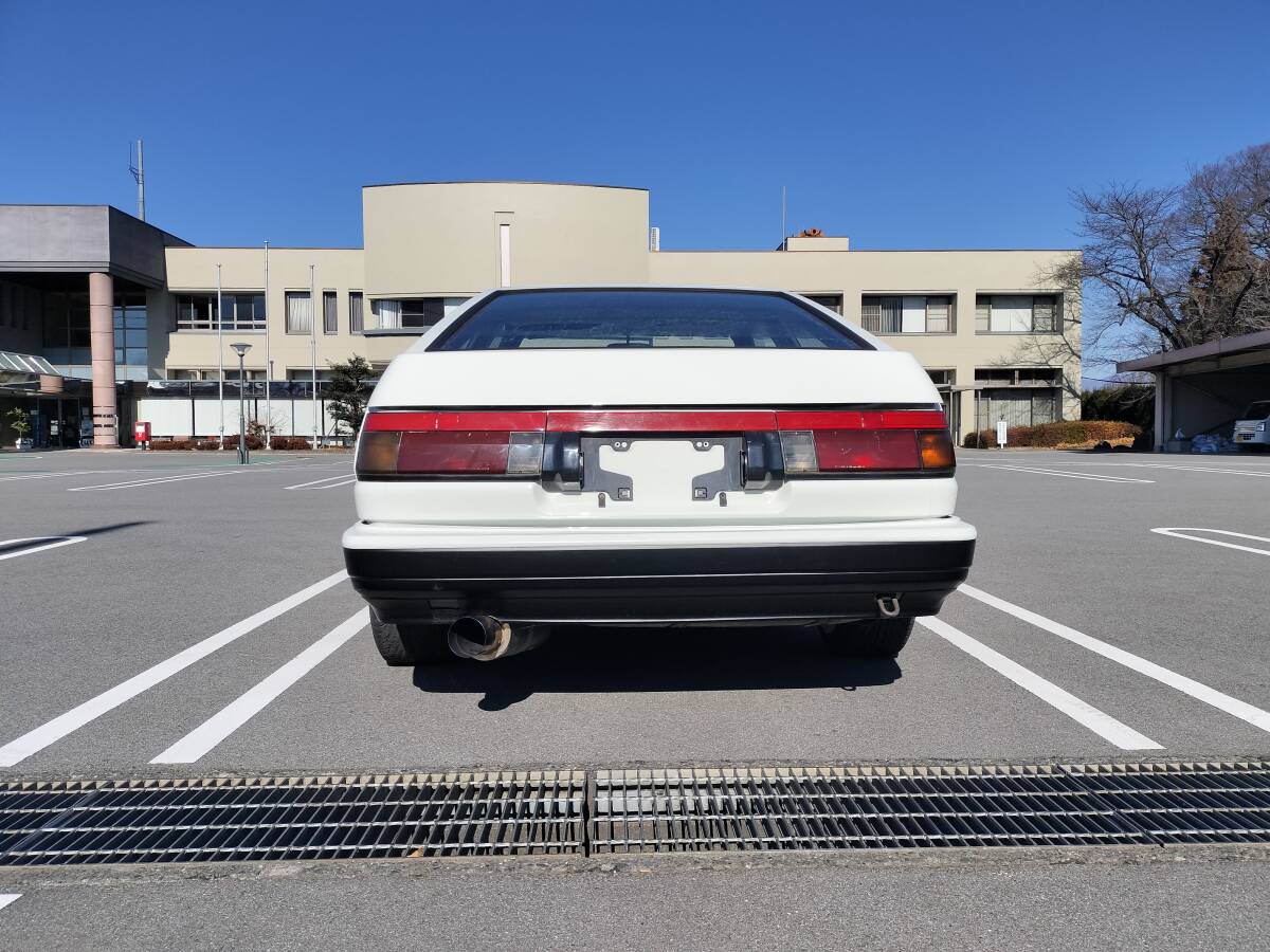 Yahoo!オークション - S62年 AE86 トレノ GTV 後期 3Dr 5速 外装 エン...