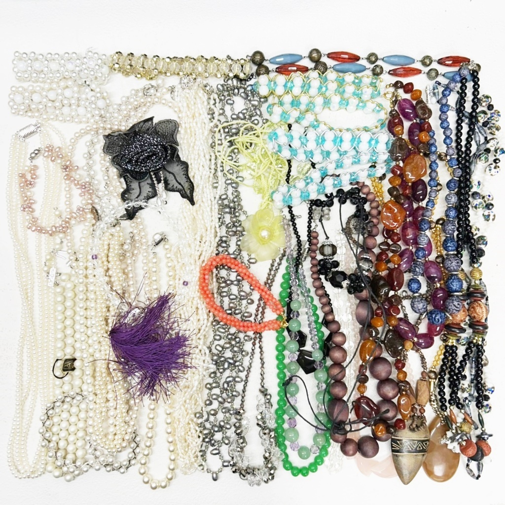 Yahoo!オークション - 【人気】アクセサリー まとめ 総重量 1 105g ネ...