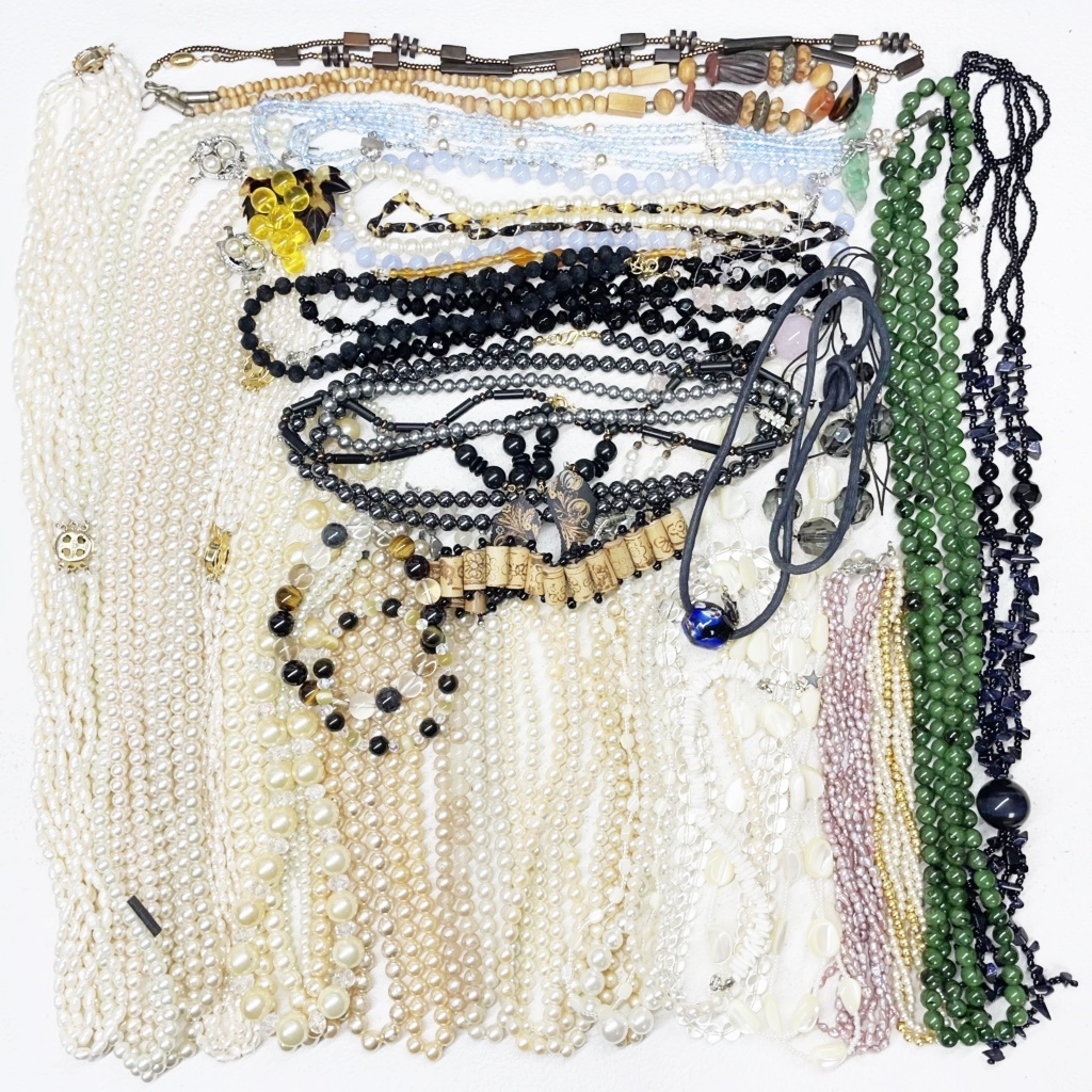 Yahoo!オークション - 【人気】アクセサリー まとめ 総重量 1 420g ネ...