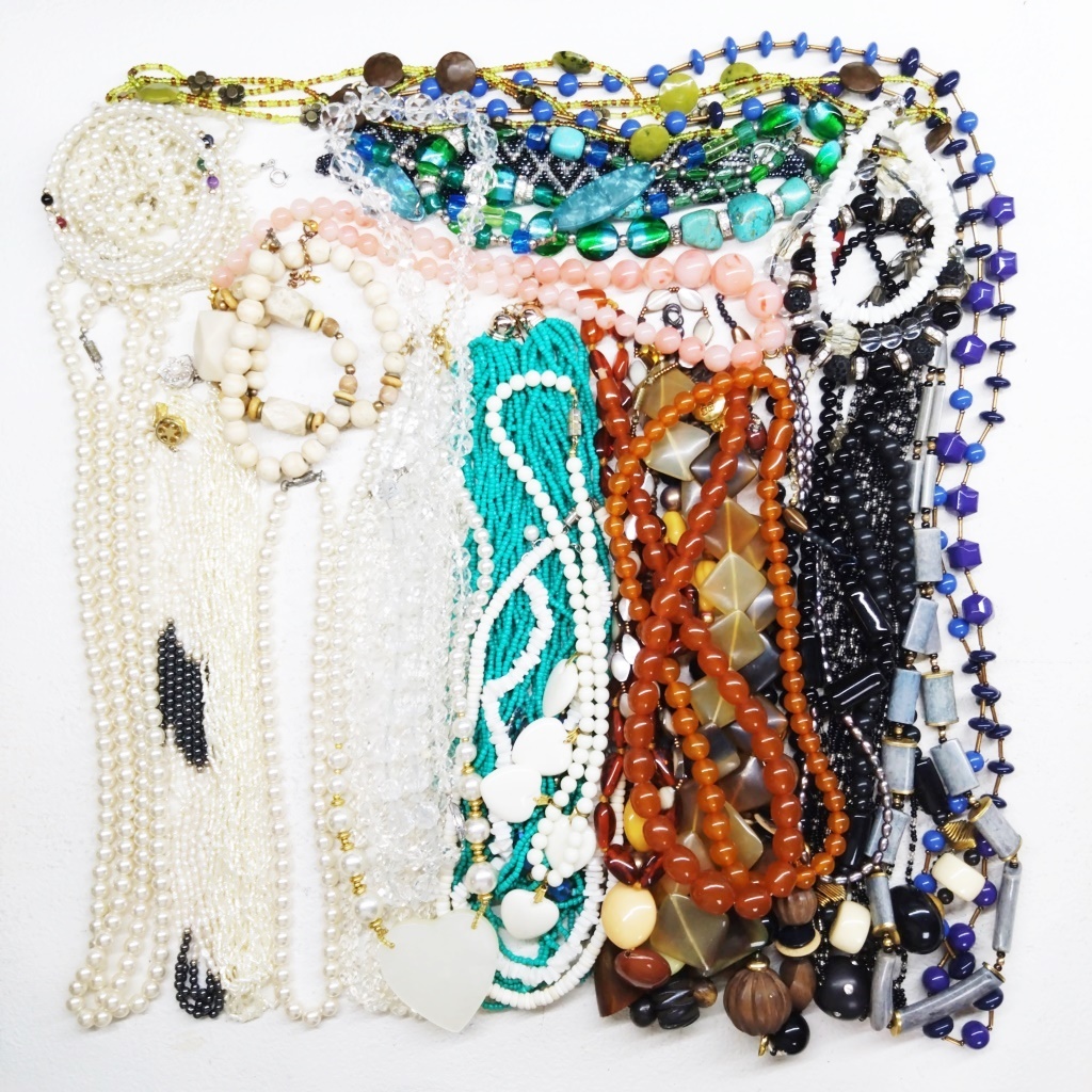 Yahoo!オークション - 【人気】アクセサリー まとめ 総重量 1 215g ネ...