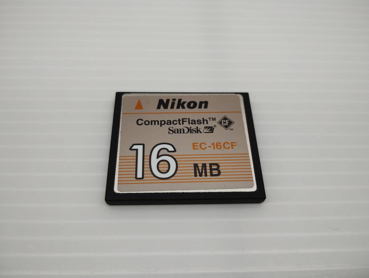 Yahoo!オークション - 16MB メガバイト Nikon SanDisk CFカード コンパ...
