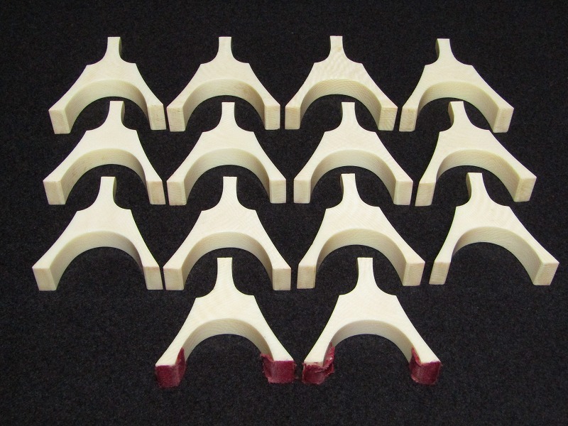 Yahoo!オークション - 最高級 琴柱 14個セット 総重量158g 琴 13弦琴 ...