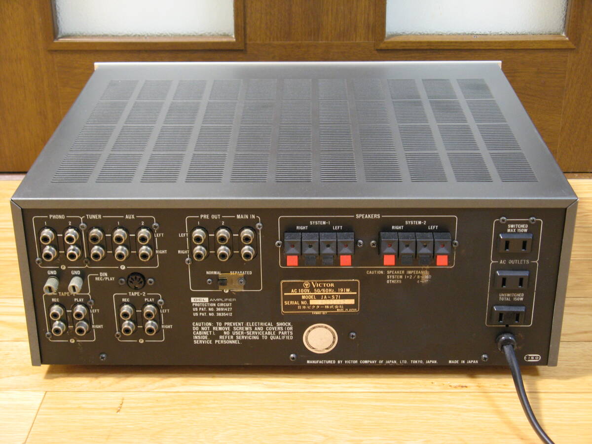 Yahoo!オークション - Victor ビクター JA-S71 動作品 整備済み