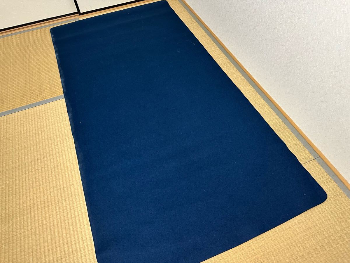 Yahoo!オークション - [MS30] 天壇 毛氈 紺色 サイズ 縦93.5cm×横186....