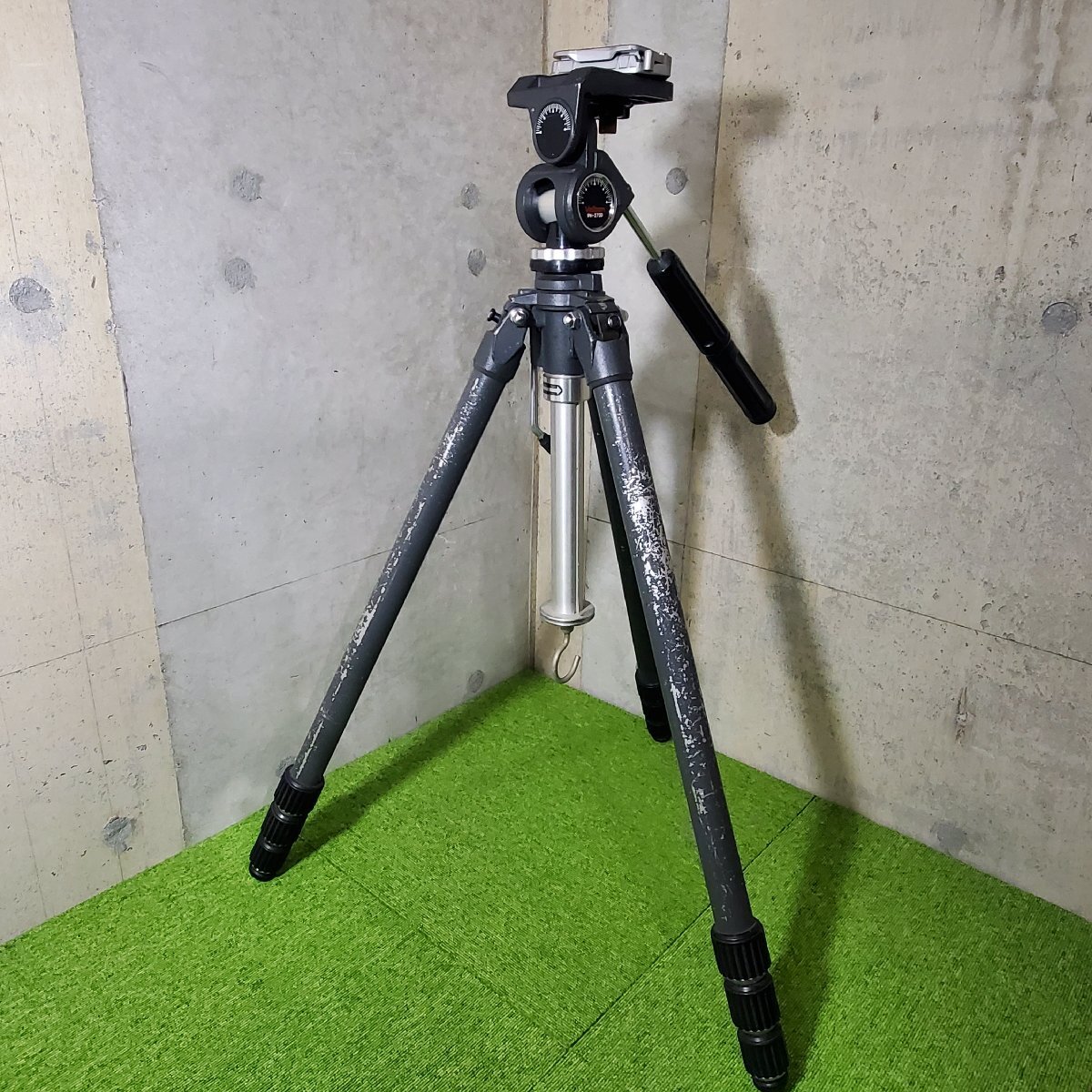 Yahoo!オークション - velbon/ベルボン 三脚mark-7d lv 雲台ph-270d 雲...