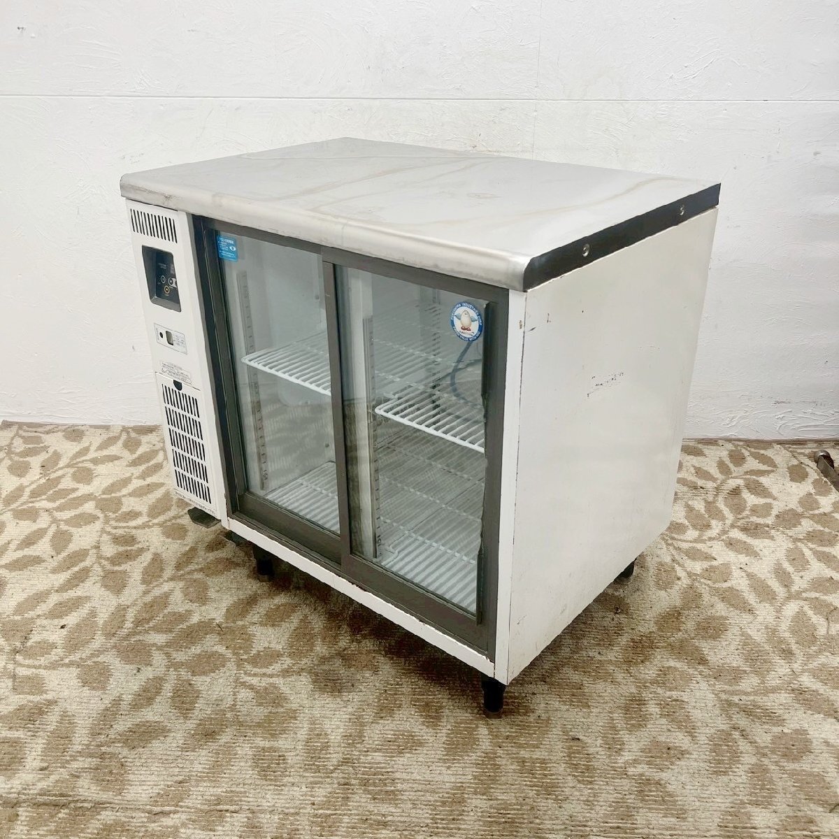 Yahoo!オークション - フクシマ 横型 冷蔵ショーケース TGU-30RE1 139L...