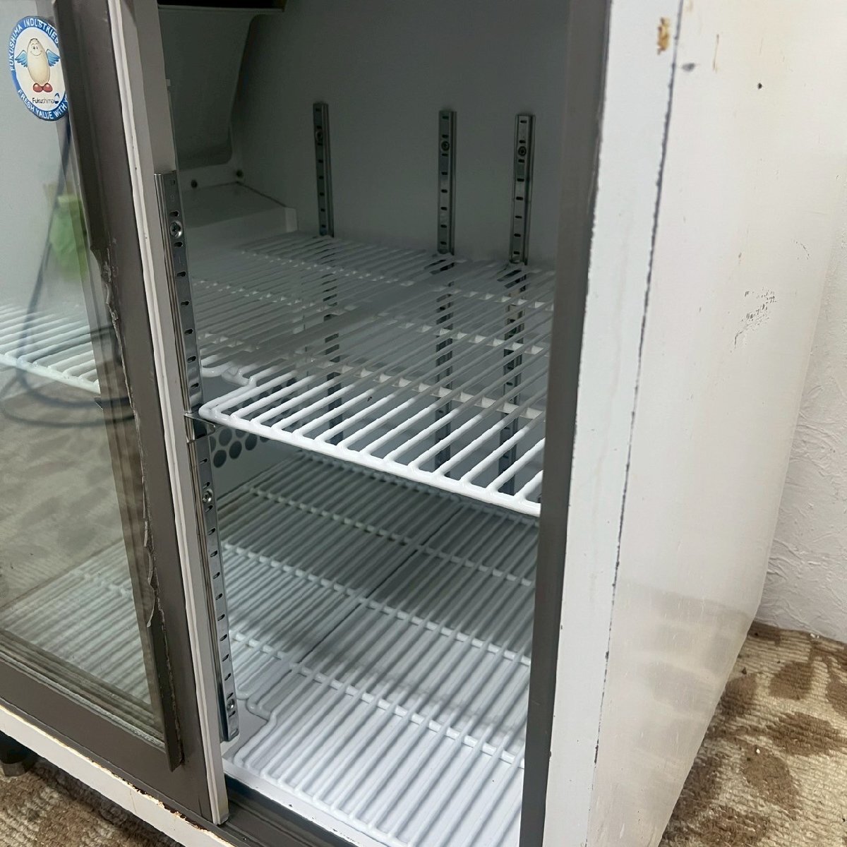 Yahoo!オークション - フクシマ 横型 冷蔵ショーケース TGU-30RE1 139L...