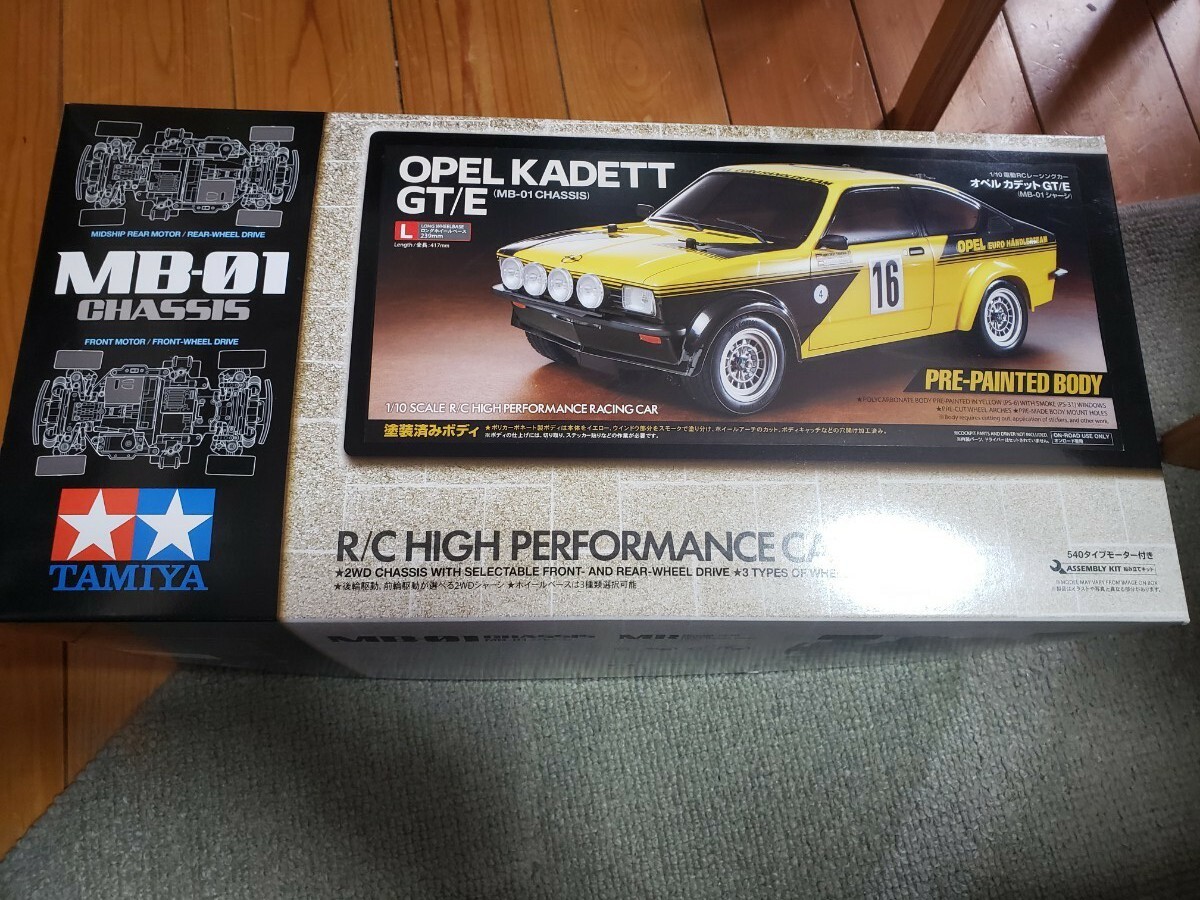 Yahoo!オークション - タミヤMB01 オペルカデットGT/E 未組立品