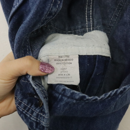 Yahoo!オークション - A258 2000年代製 KEY キー デニム オーバーオー...