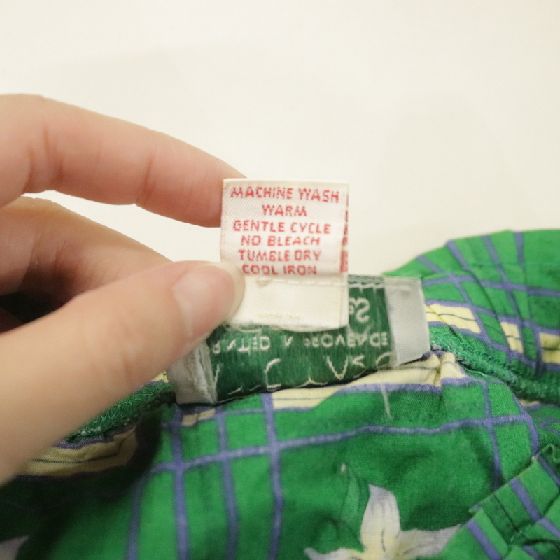 Yahoo!オークション - r689 90sビンテージ フレアスカート グリーン CA...