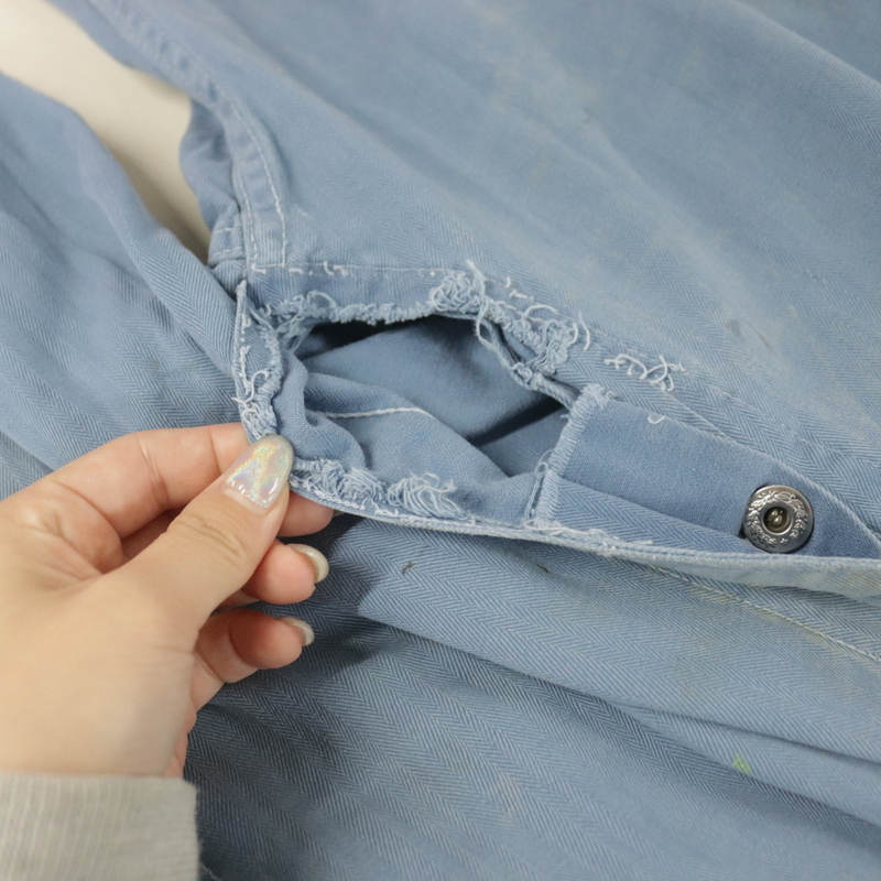 Yahoo!オークション - G521 80sビンテージ つなぎ オールインワン 1980...