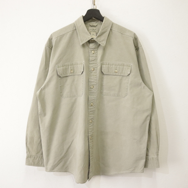 Yahoo!オークション - J501 2000年代製 L.L.Bean 長袖シャツ 00s 表記L...