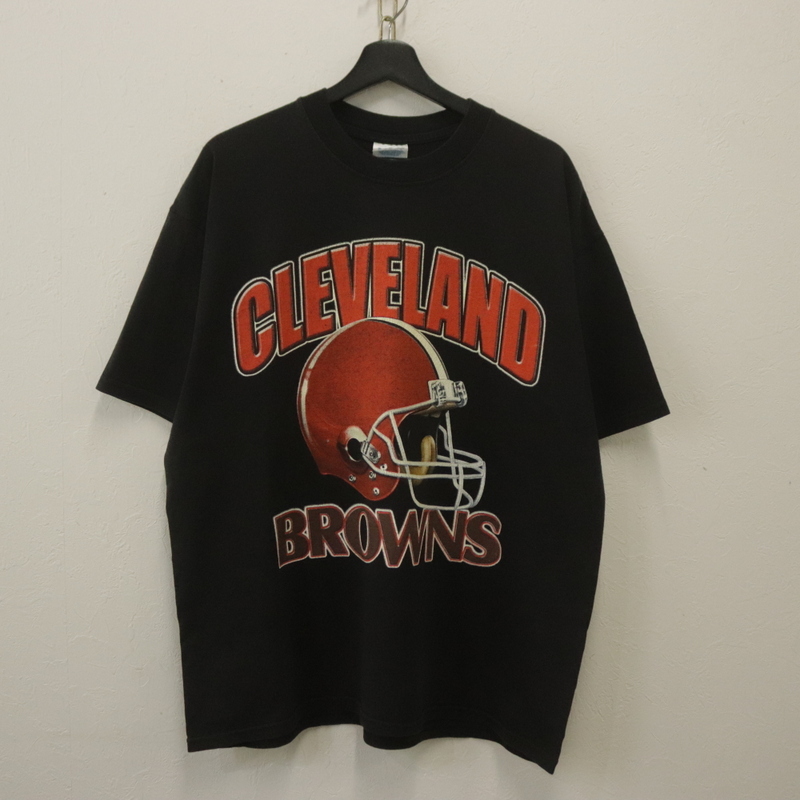 Yahoo!オークション - T594 2000年代製 M＆O 半袖Tシャツ NFL BROWNS ...