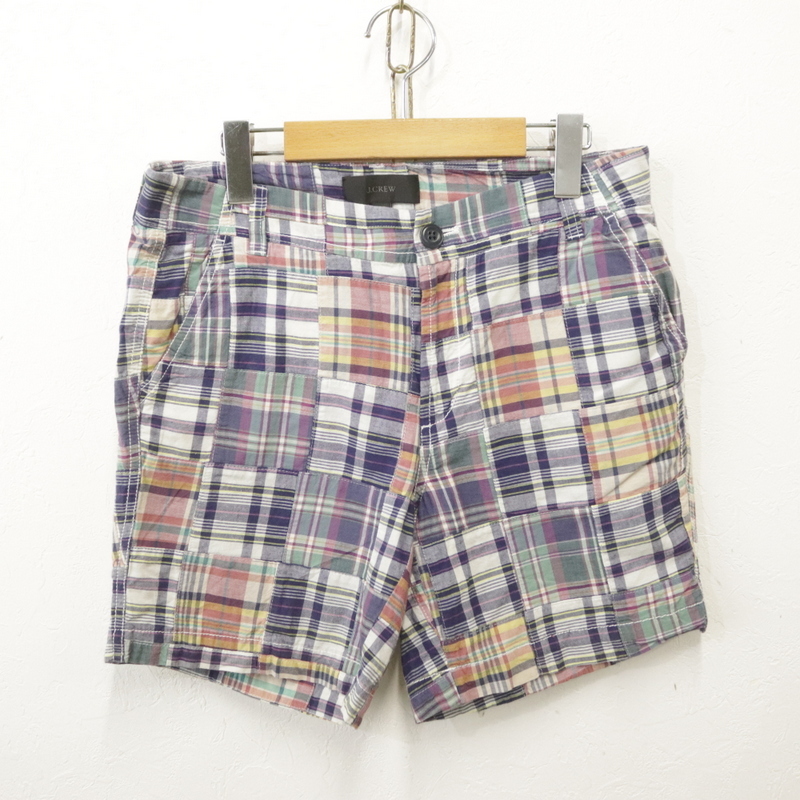 Yahoo!オークション - S496 2000年代製 JCREW Jクルー パッチワーク シ...