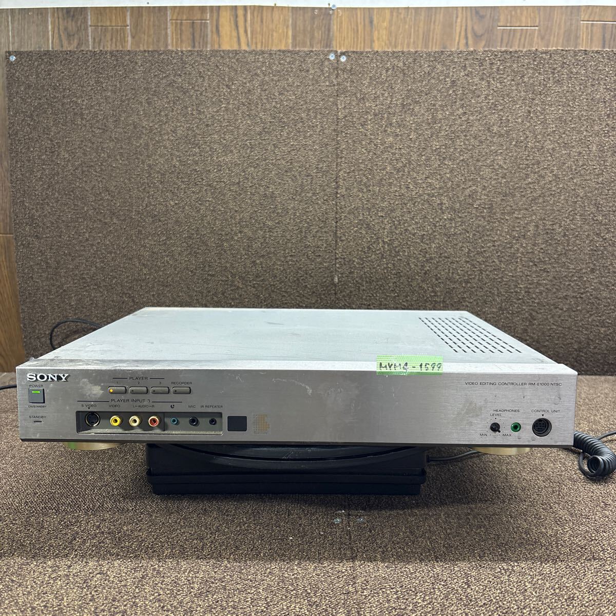Yahoo!オークション - MYM4-1599 激安 SONY RM-E1000 VIDEO EDITING CO...