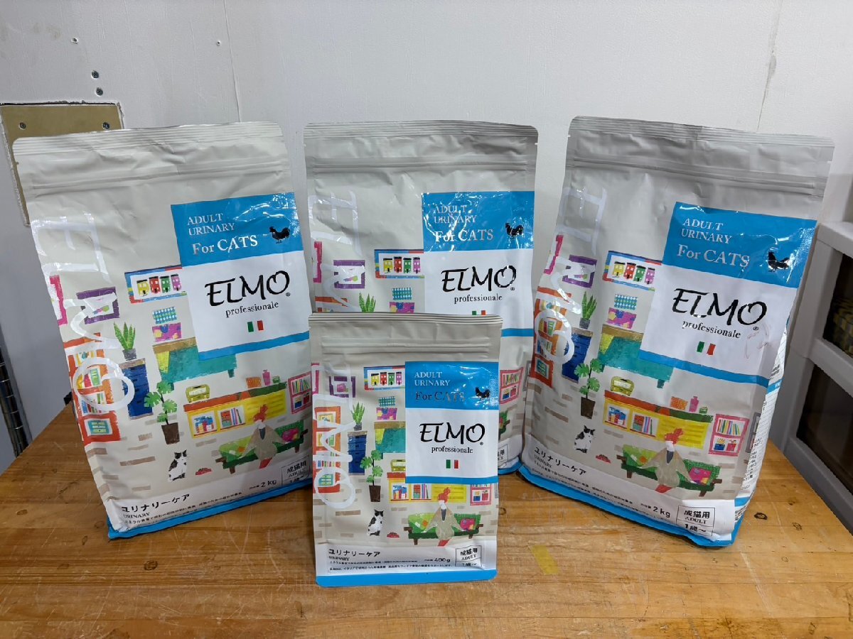 Yahoo!オークション - 未使用 未開封 ELMO エルモ キャットフード ユ...