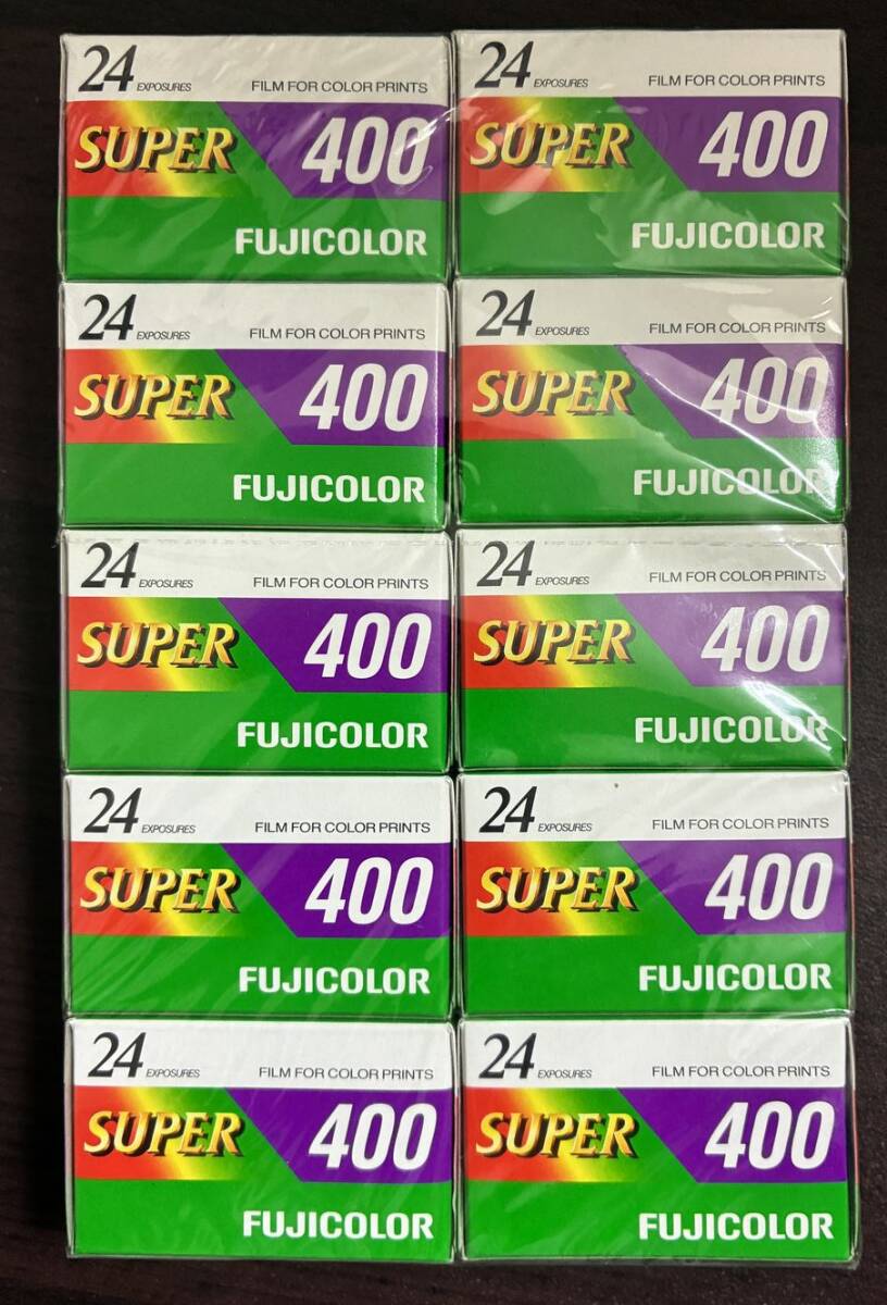富士フイルム フジカラー FUJIFILM 400 10本セット 有効期限切れ SUPER400 FUJICOLOR(フィルム)｜売買されたオークション情報、yahooの商品情報をアーカイブ ...