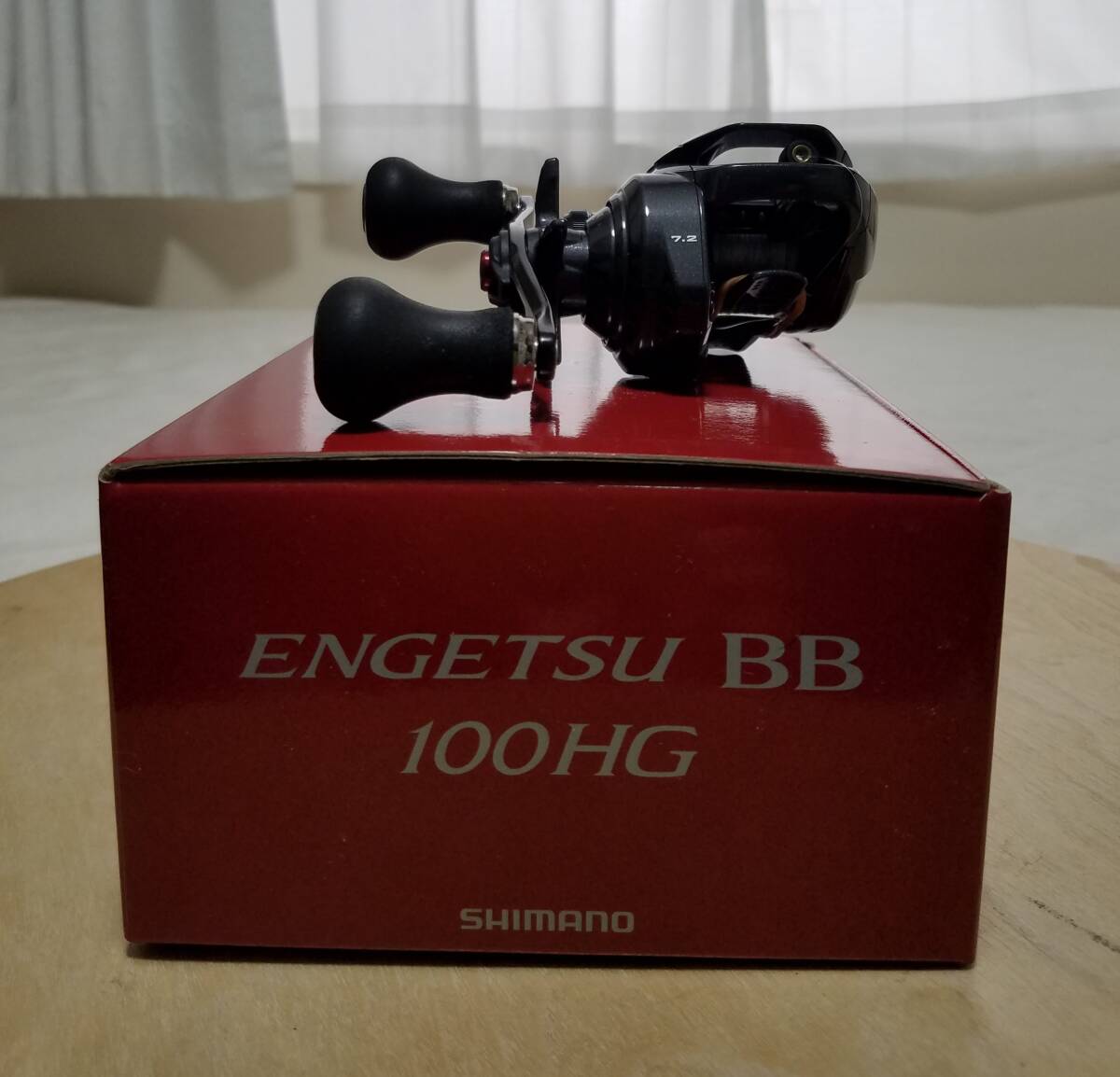 Yahoo!オークション - シマノ 炎月BB100HG右ハンドル 元箱付 美品