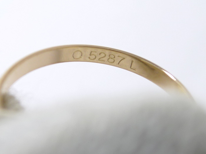 Yahoo!オークション - Cartier トリニティ リング 750YG WG PG K18YG W...