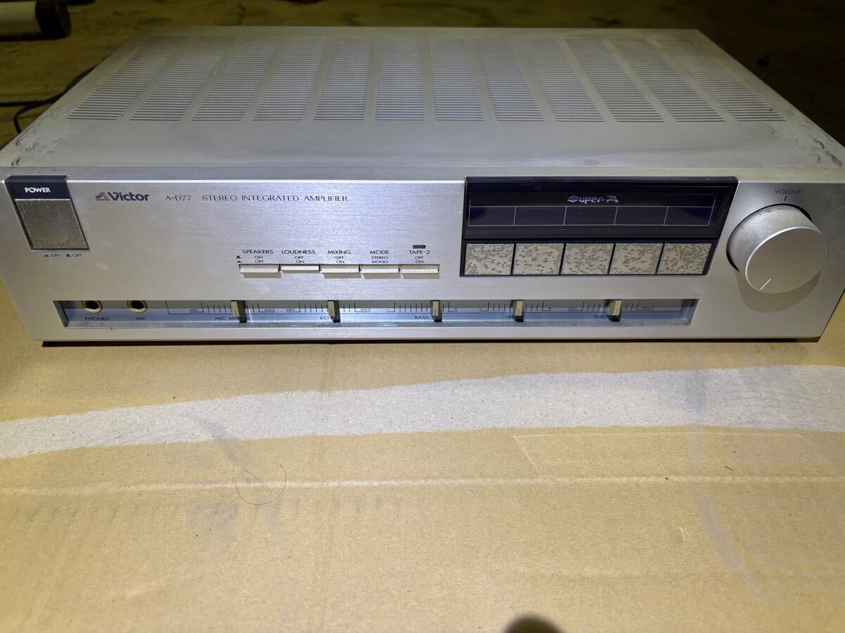 Yahoo!オークション - Victor ビクター A-D77 プリメインアンプ オーデ...