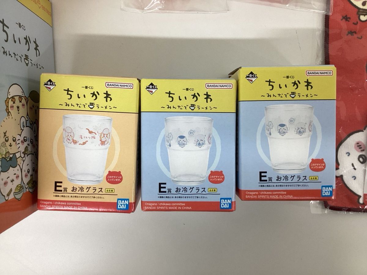 08【現状】ちいかわ 一番くじ みんなでラーメン , たこイカくじ 08【現状】ちいかわ 一番くじ みんなでラーメン , たこイカくじ